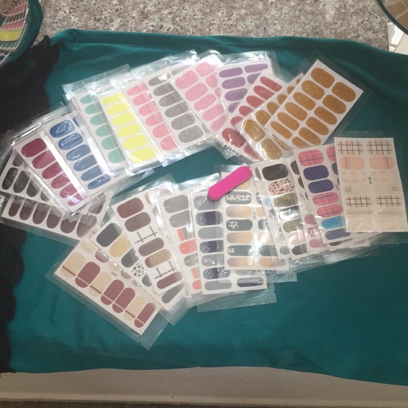 Makeup | 27 Pack With 12 Nail Stickers In Every Package Wnail File All ...